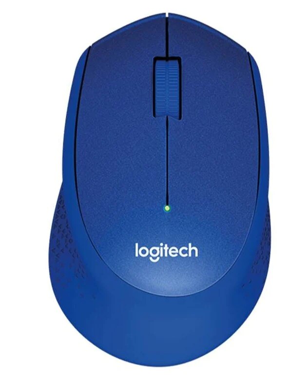 LOGITECH M331 SILENT WIRELESS MOUSE BLUE