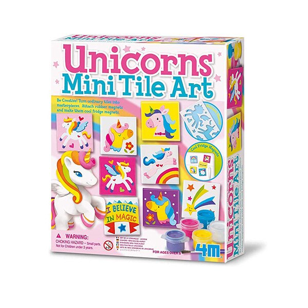 4M- Unicorns Tile Set