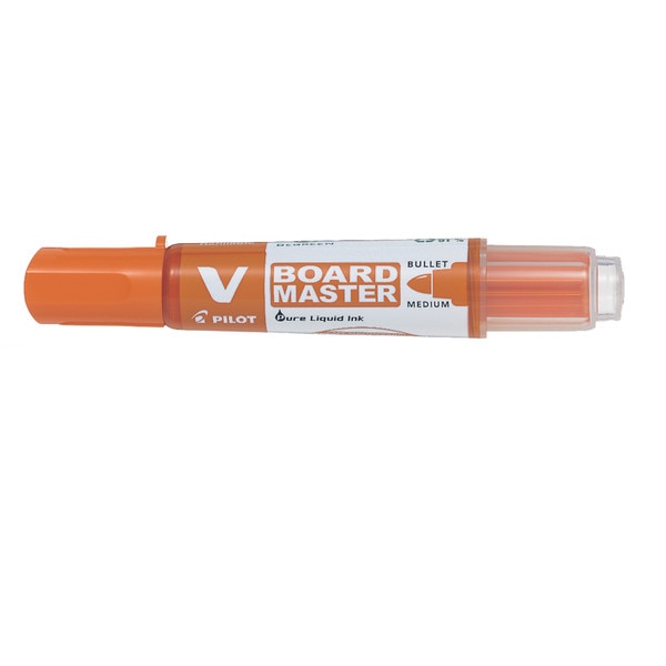 PILOT V BOARD MASTER MARKER WBMA-VBM-M-R-BG ORANGE/MEDIUM