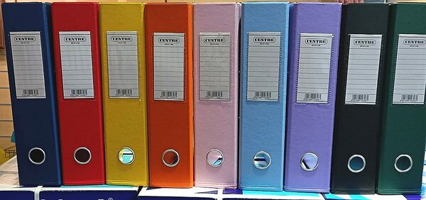 ARCH FILE 3" A4 (ASSORTED COLOUR)