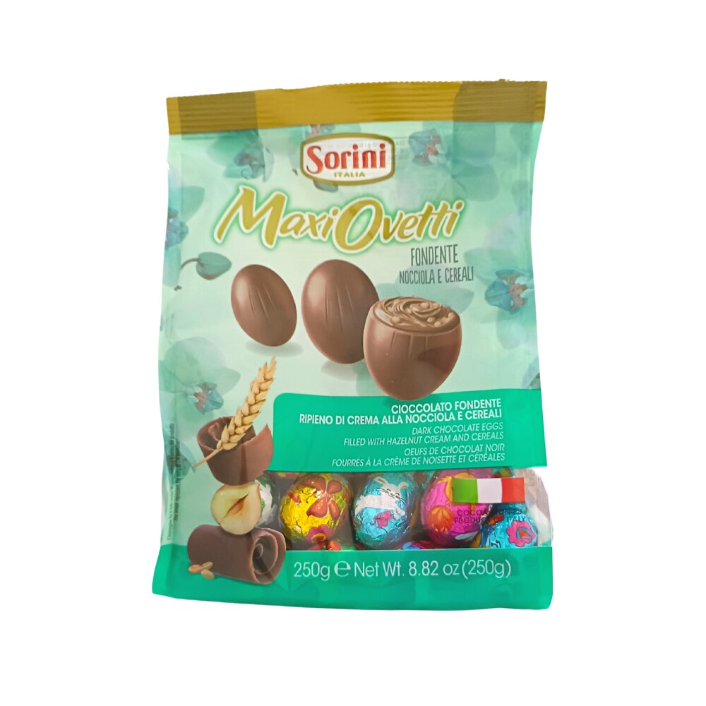 Sorini Ovetti Dark Chocolate Cereal Egg (250g)