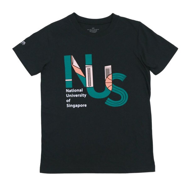Student designed NUS Casual T-shirt (The Best Campus Life)
