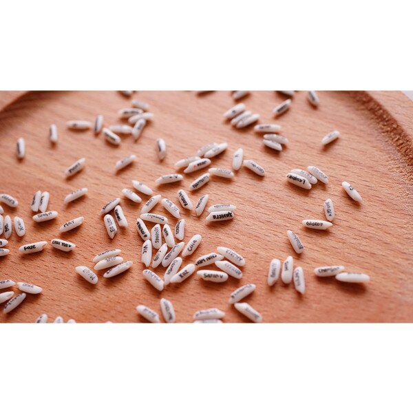 Custom Name on Rice ADD-ON: 1 Rice Grain